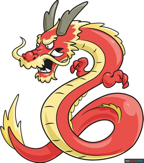 How To Draw A Japanese Dragon Chinese New Year Dragon Sketch Chinese
