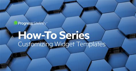 sitefinity how to customizing widget templates