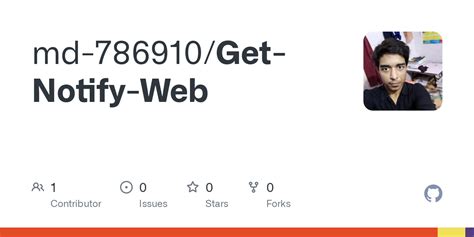 Github Md 786910get Notify Web