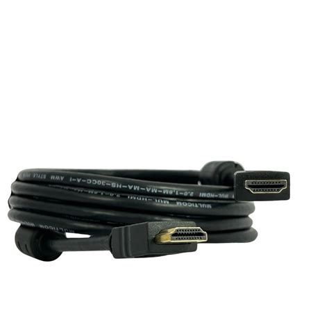 Cable Hdmi 20 Ethernet Conectores Macho A Macho Protección Contra