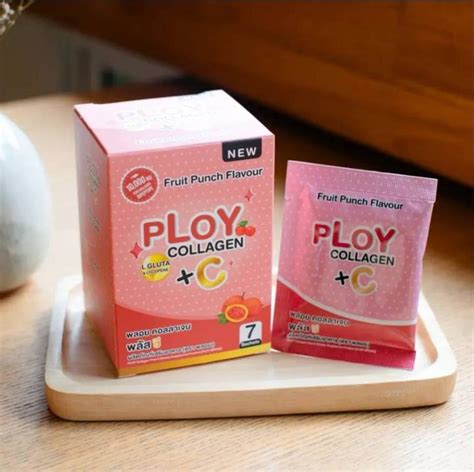 Collagen Plus C Ploy พลอย คลอลาเจน พลัส ซี ผลิตภัณฑ์อาหารเสริม Lazada