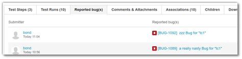Finding Reported Bugs Of A Test Case