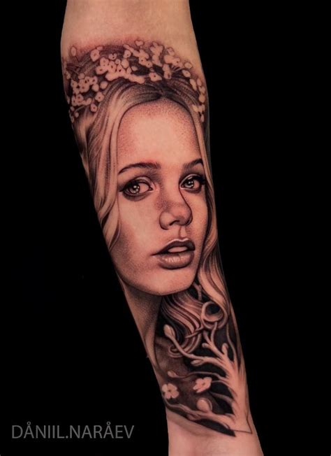 Stunning Portrait Tattoo Inkstylemag Stunning Portrait Tattoo Inkstylemag