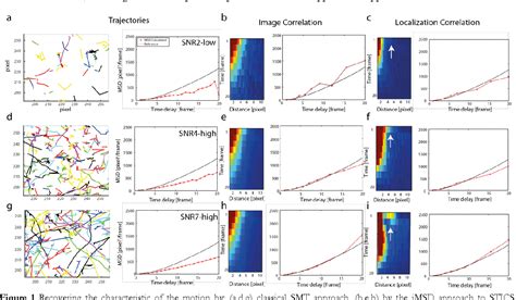 Figure 1 From Comparing Single Molecule Tracking And Correlative Approaches An Application To