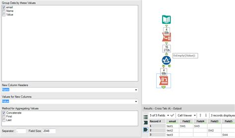 Solved Display Data From Multiple Rows To One Row Alteryx Community