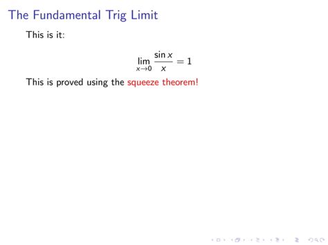 Trigonometric Limits PDF Physics Science