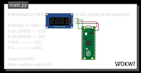 Display 7 Seg Wokwi Esp32 Stm32 Arduino Simulator