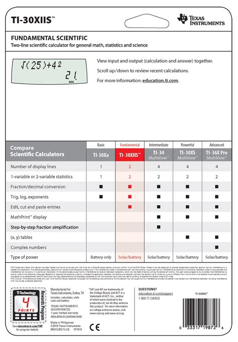 Texas Instruments Ti 30x Iis Scientific Calculator Blue Beauty Suppliers Online Shopping