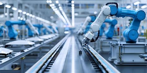 Modernizing Automobile Manufacturing With Robotic Arms Concept Robotics Automobile Industry