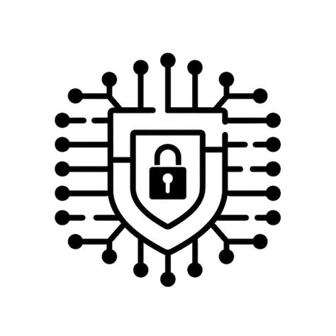 Premium Vector Icon Cybersecurity Measures Simple Icon Vector