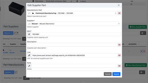 Bug Urls Are Mangled In Links · Issue 3864 · Inventreeinventree