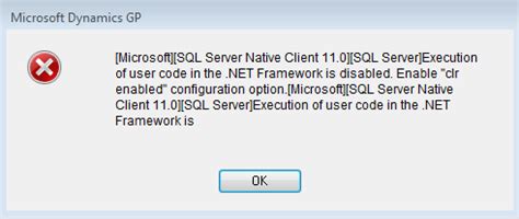 Workflow Error Sending Email Execution Of User Code In The DotNET Framework Is Disabled