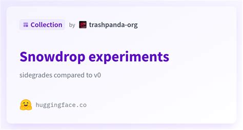 Snowdrop V1 WIP A Trashpanda Org Collection