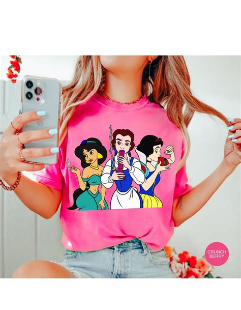 Highness And Herb Disney Princess Pot Tee Etsy