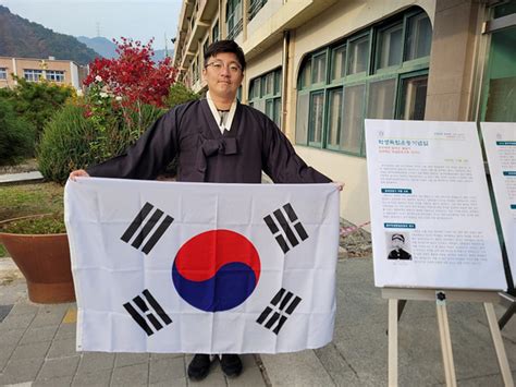 강원 정선고 학생독립운동기념일 맞이 등굣길 행사 Nsp통신