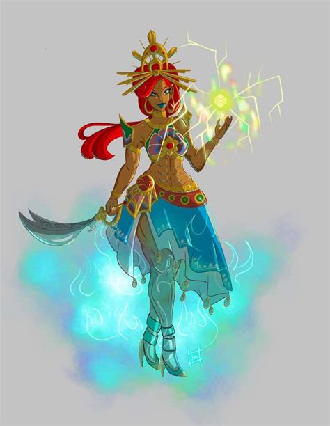 Urbosa Fanart Fan Art Zelda Characters Character
