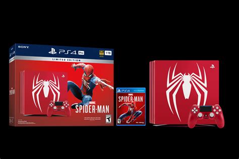 Spider Man Special Edition Ps4 And Ps4 Pro Revealed