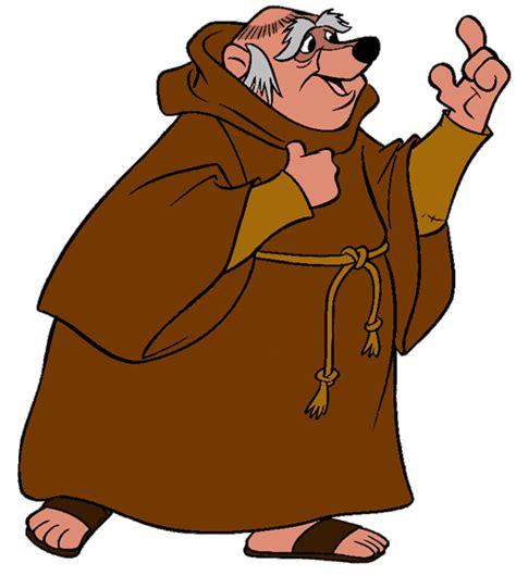 Friar Tuck ~ Robin Hood 1973 Robin Hood Disney Robin Hood 1973