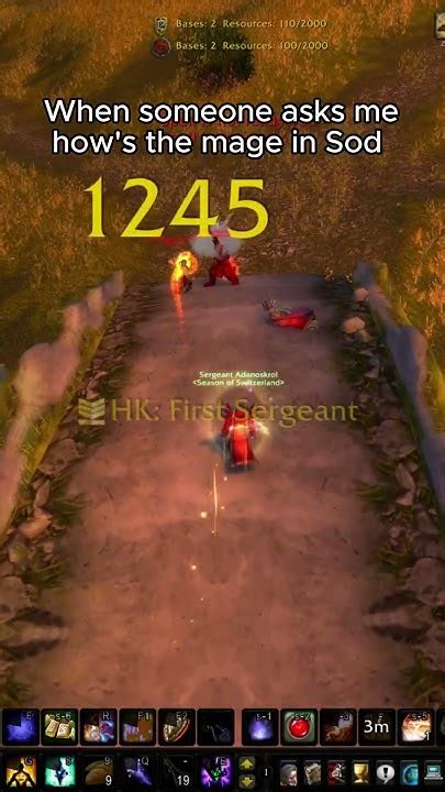 Wow Sod Instant Pyroblast Mage Youtube