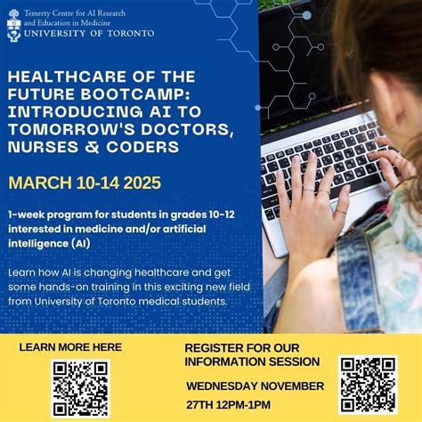 Virtual Information Session Healthcare Of The Future Bootcamp