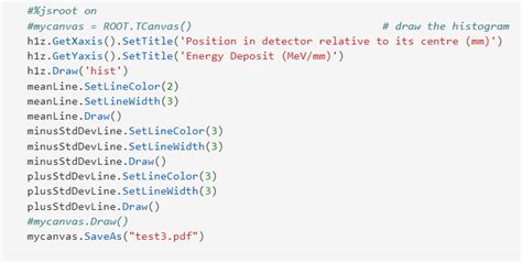 Appending A 1d Histogram To A Pdf File From A For Loop Root Root