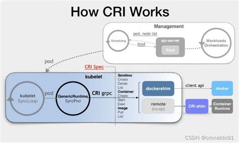 云原生kubernetescri 容器运行时接口kubernetes自定义cri实现 Csdn博客