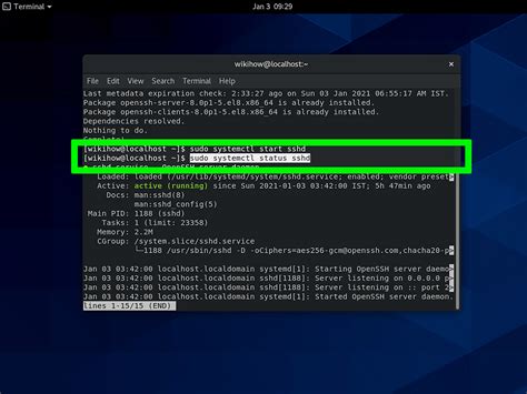 How To Enable SSH In CentOS WikiHow