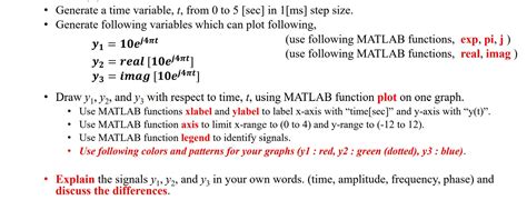 solved generate a time variable t from 0 to 5[sec] in 1[