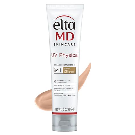 Factory Sealedeltamd Uv Physical Tinted Mineral Sunscreen For