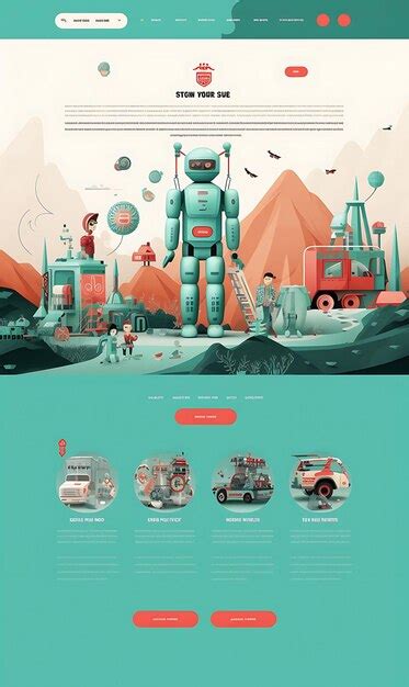 Premium Ai Image Website Of Social Robots Presenting An Interact Ai