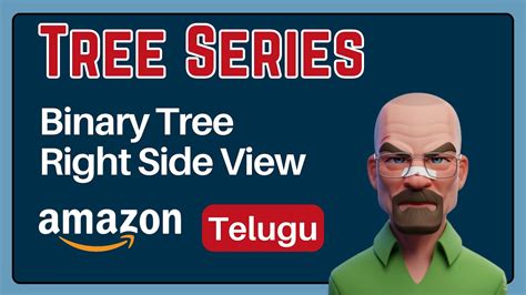 Binary Tree Right Side View Leetcode In Telugu Dsa In Python Youtube