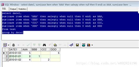 使用动态sql语句实现简单的行列转置（动态产生列）sql动态行列转换 Csdn博客