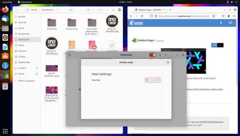 Useless Gaps Gnome Extension For Adjusting Window Spaces