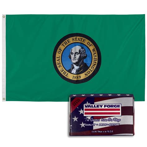 Spectramax 3x5 Nylon Washington Flag