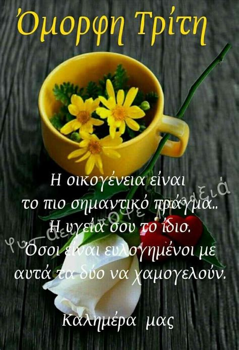 Pin By Litsa Pirgili On Καλημέρα Good Morning Greek Quotes Better Life