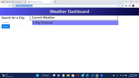 Github Astandish Weather Api