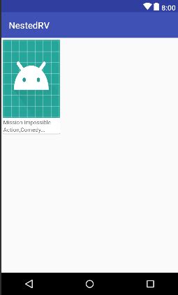 Implement A Nested Recycler View Android Steemit