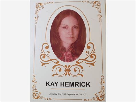 Remembering Kay Hemrick San Fernando Valley News Portal