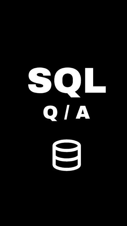 Sql Qa Trending Coding Shortsvideo Shortviral Question Answer