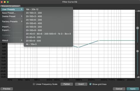 3 5 1 Filter Curve Eq Issues In Macos Sonoma Ui Feedback And Discussion Forum Audacity Forum