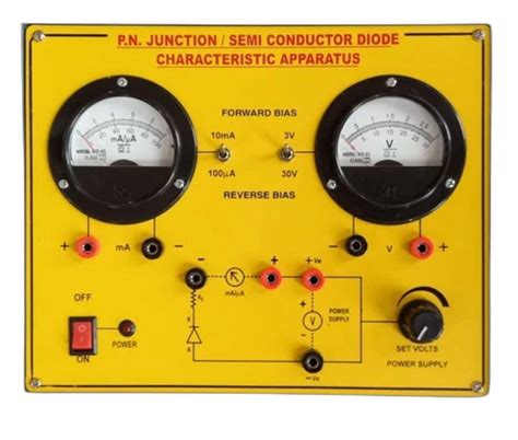Analog P N Junction Semi Conductor Diode Characteristic Apparatus For Scientific Laboratory