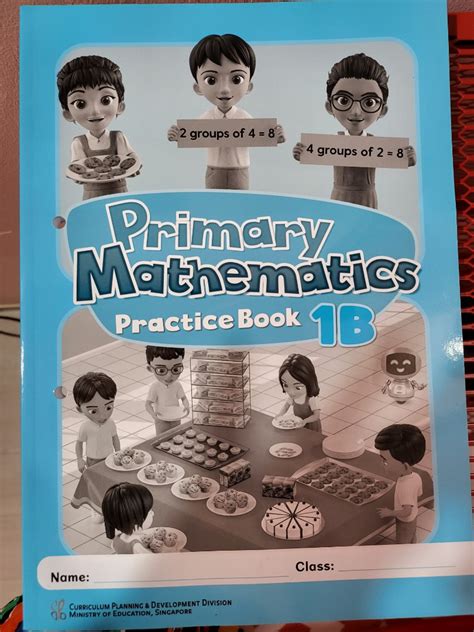 Primary 1 Mathematics Practice Book 1b Hobbies And Toys Books