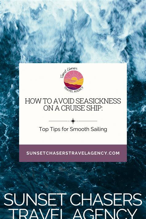 How to avoid Seasickness on a Cruise Ship and Where to Stay