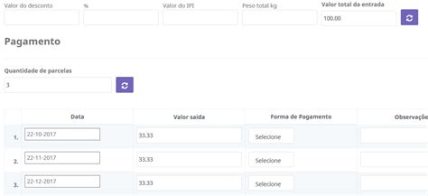 java como posso dividir as parcelas adicionando apenas valores