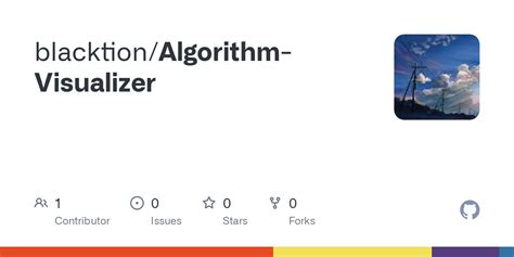 GitHub Blacktion Algorithm Visualizer