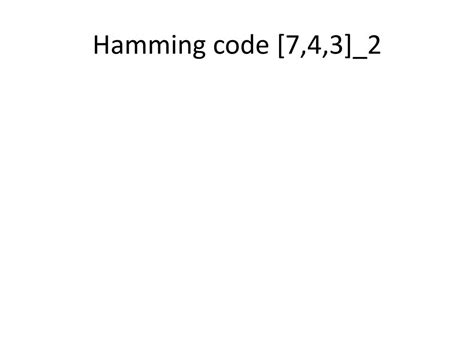 Ppt Error Correcting Codes Powerpoint Presentation Free Download