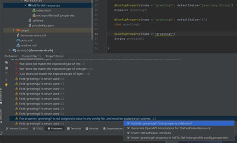 Edits To Microprofile Config Sources Do Not Get Reflected In The Ide · Issue 330 · Openliberty
