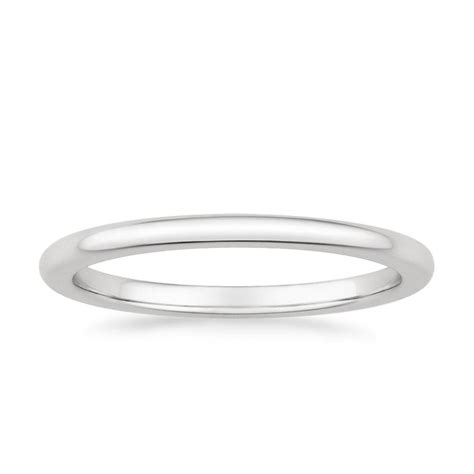 3mm Comfort Fit Wedding Ring In Platinum