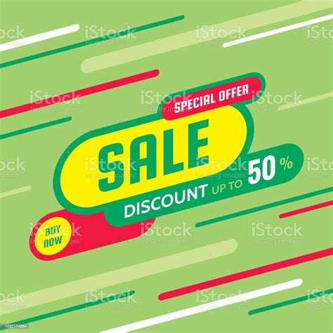최대 판매 할인 50개념 배너 벡터 일러스트 레이 션 특별 한 제공 추상 창조적인 레이아웃입니다 지금 구매 그래픽 디자인 요소입니다 가격에 대한 스톡 벡터 아트 및 기타