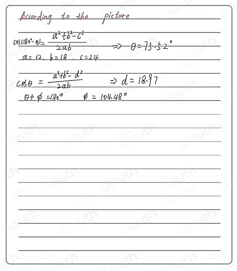 solved find the missing values by solving the parallelogram shown in